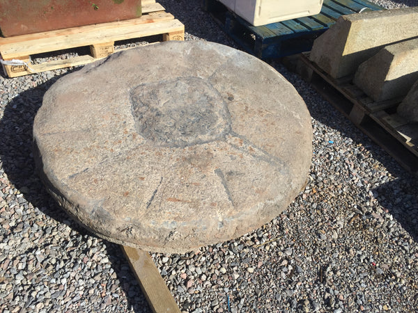 Large Granite Millstone/Wheel 49 Inch - Stax Reclamation